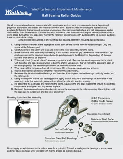 Roller Guides - Winthrop Tackle